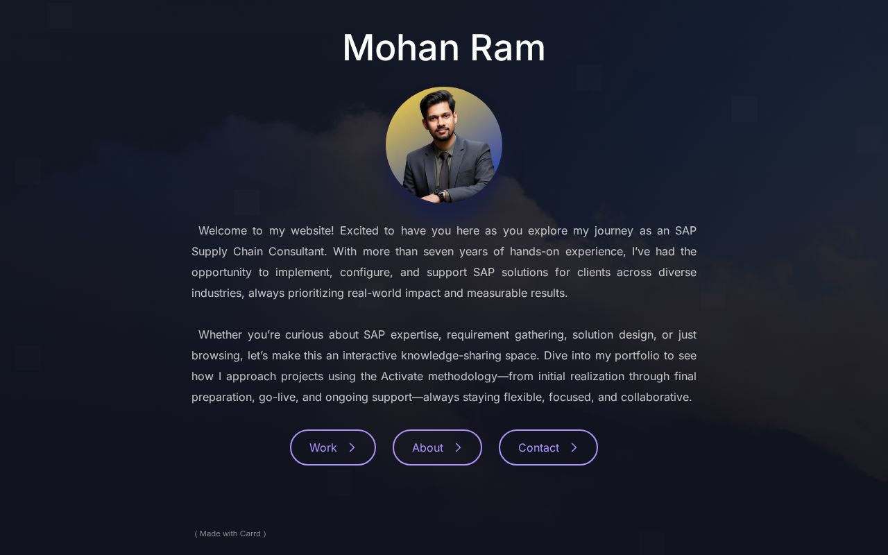 Mohan Ram